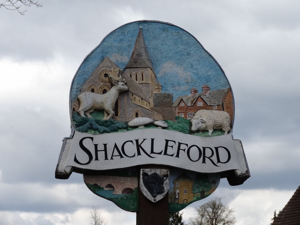 Shackleford sign close-up